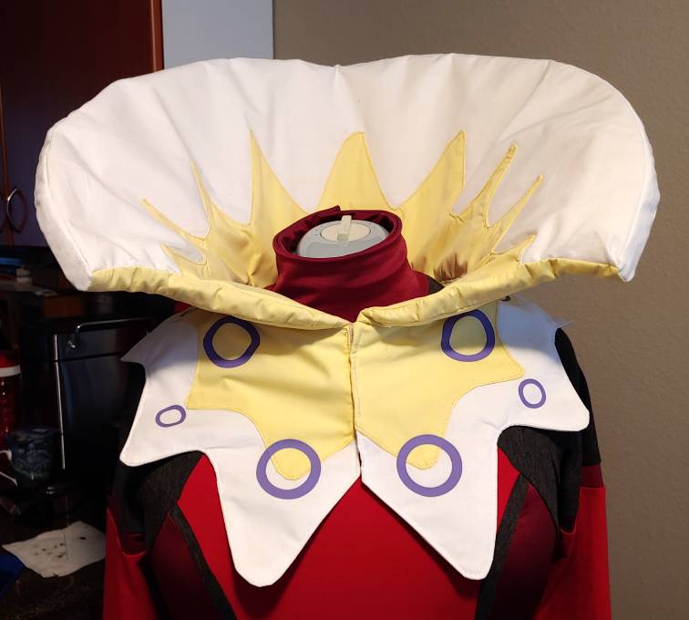 Making the puffiest of stand up collars with Master Kohga – Leafnin Cosplay