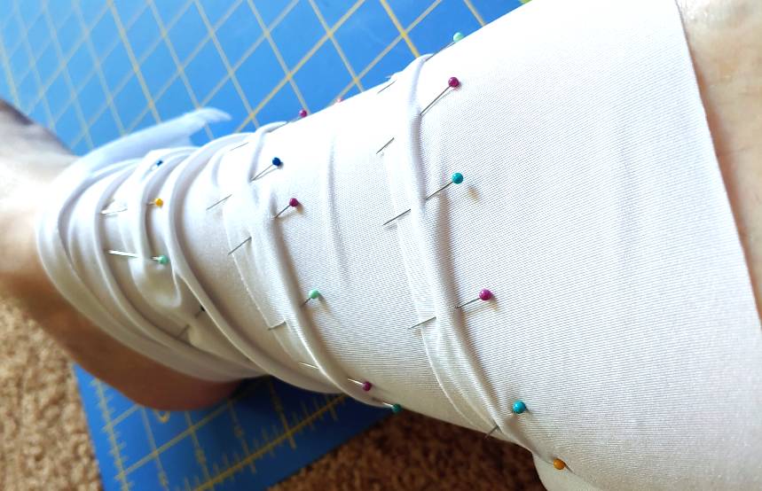 Winding wraps and bandage wraps that don’t move – Leafnin Cosplay