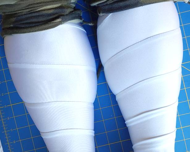 Winding wraps and bandage wraps that don’t move – Leafnin Cosplay