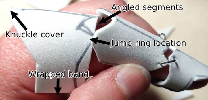 Jointed Worbla finger armor – Leafnin Cosplay