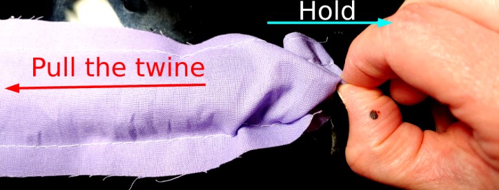 Turning long tubes of fabric right-side out the easy way – Leafnin Cosplay