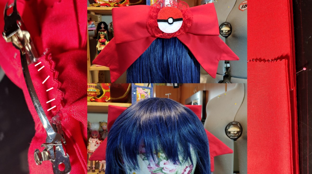 Making large stiff hairbows – Leafnin Cosplay