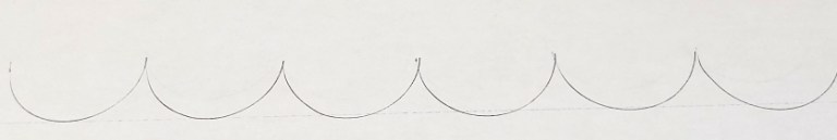 How to sew a scalloped hem – Leafnin Cosplay