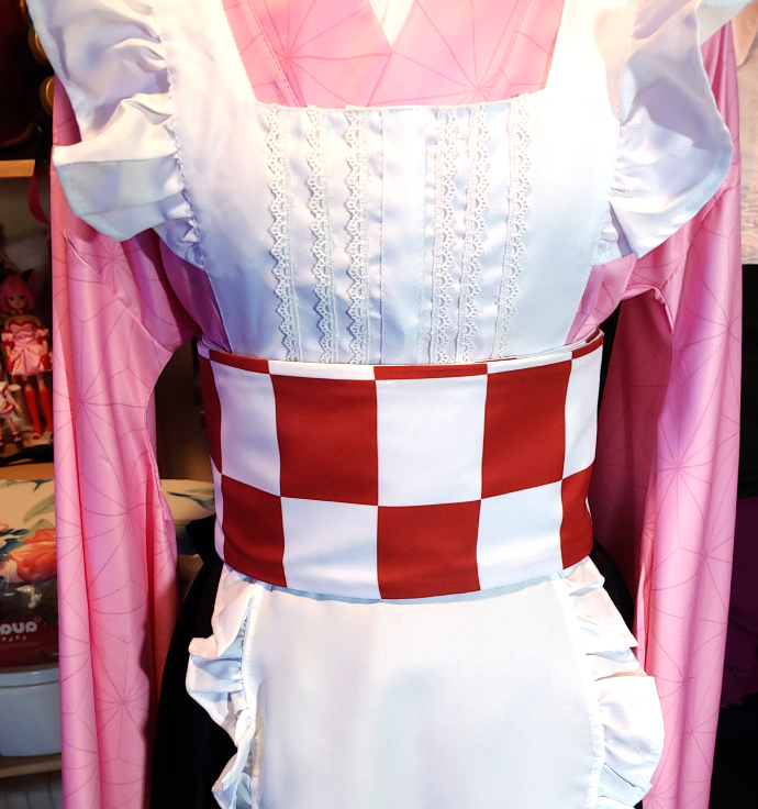 Turning a saggy velcro obi into a wrap-around obi – Leafnin Cosplay