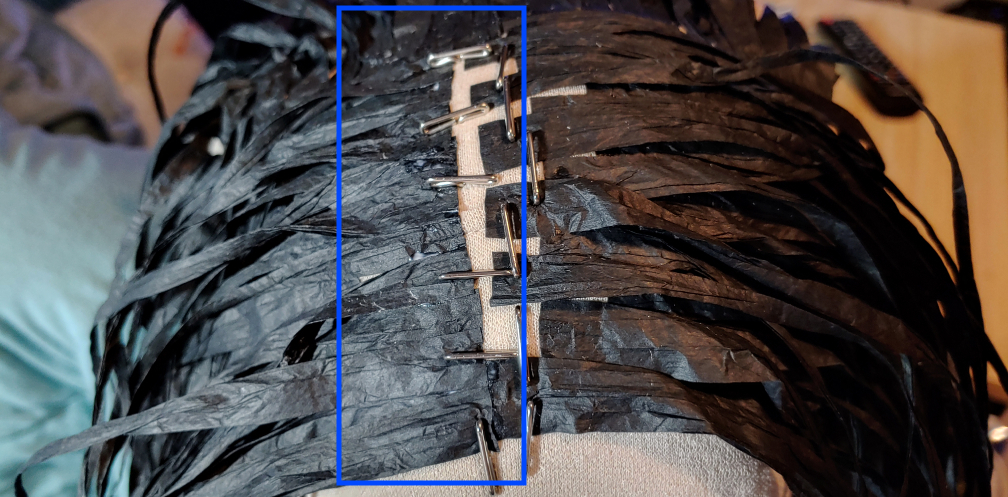 Paper raffia wig alternative for characters with wavy hair – Leafnin ...