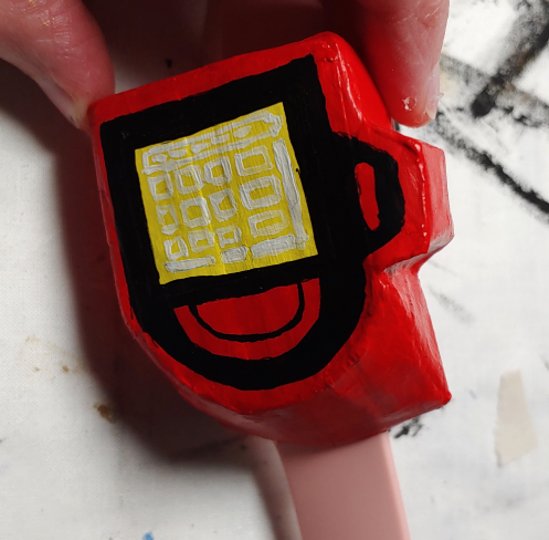 Paper mache Poketch – Leafnin Cosplay