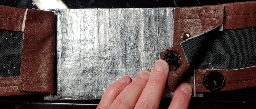 Paper mache decorative belt buckle – Leafnin Cosplay