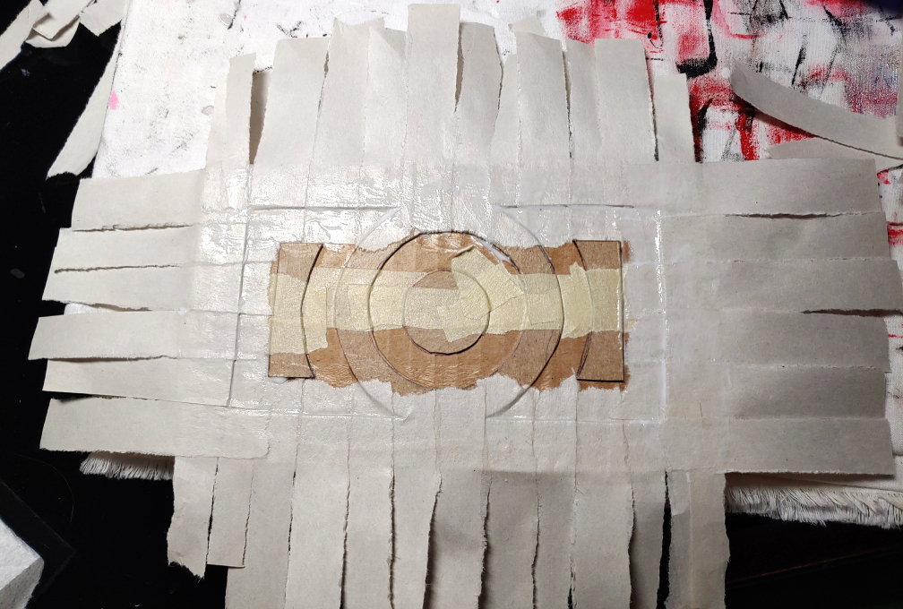 Paper mache decorative belt buckle – Leafnin Cosplay