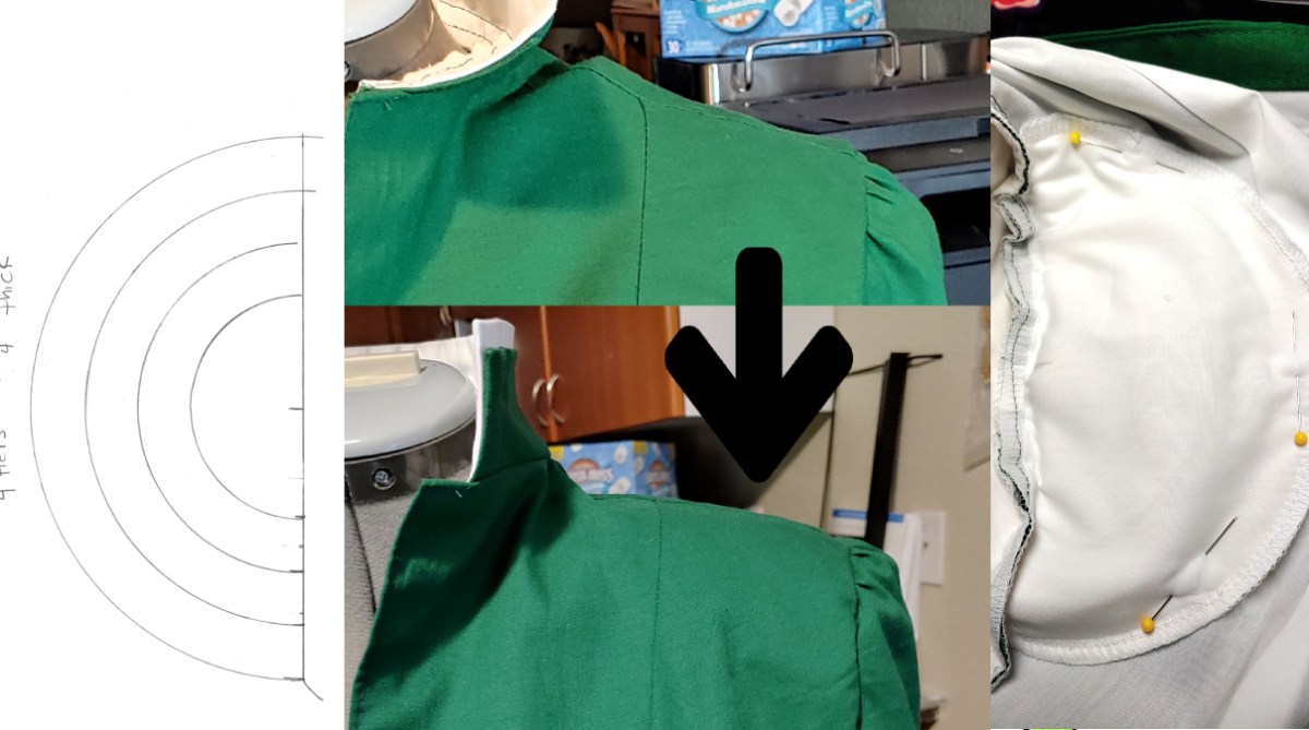 Making and attaching properly-fitting shoulder pads – Leafnin Cosplay