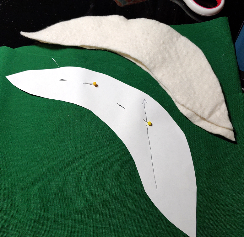 Making and attaching a sleeve head roll – Leafnin Cosplay