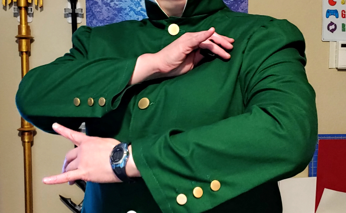 Making and attaching a sleeve head roll – Leafnin Cosplay