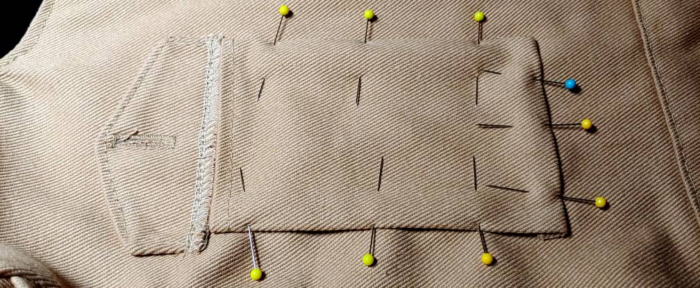 chest pocket sew pocket – Leafnin Cosplay