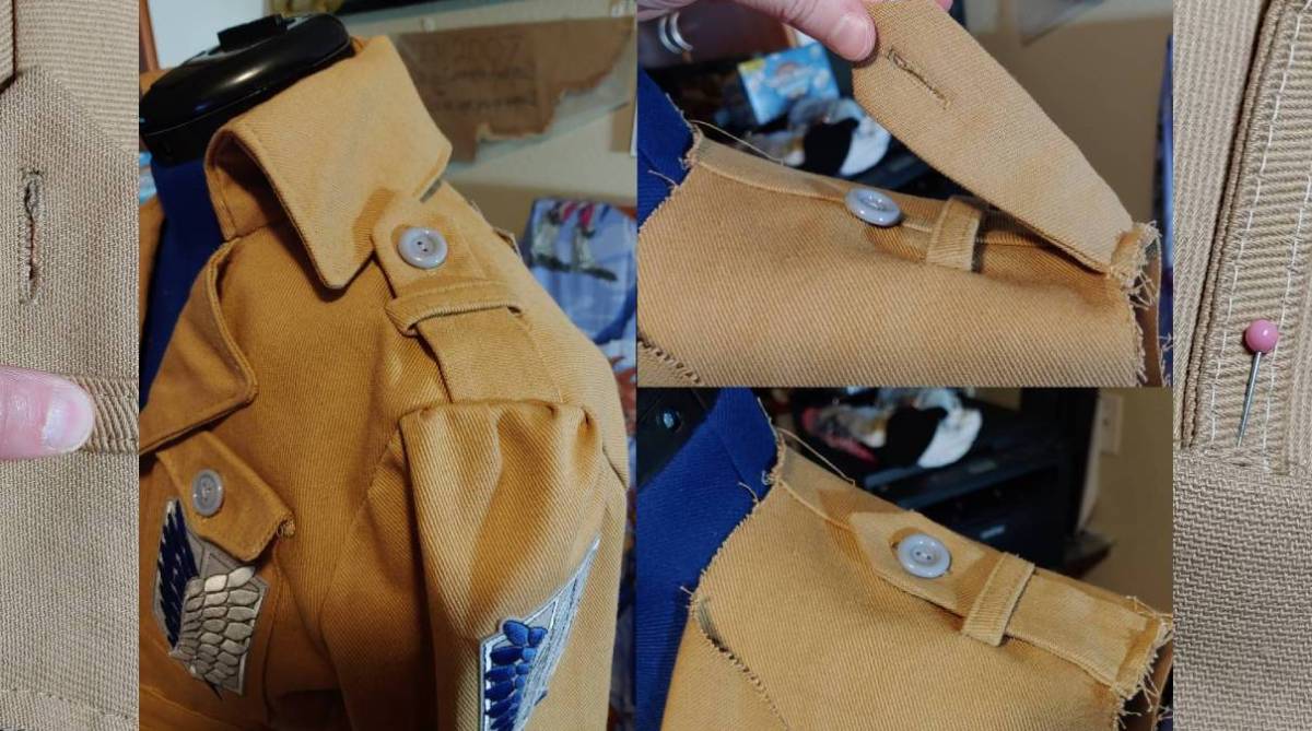 Adding shoulder tabs to shirts and jackets (with pattern!) – Leafnin ...