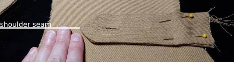 Adding shoulder tabs to shirts and jackets (with pattern!) – Leafnin ...